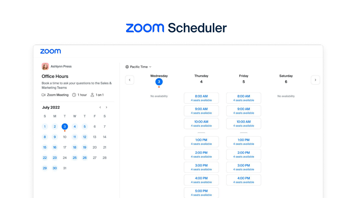 生産性アップを目指すZoom Meetingsユーザーへ：Zoom Schedulerの活用法｜Zoom×双日テックイノベーション